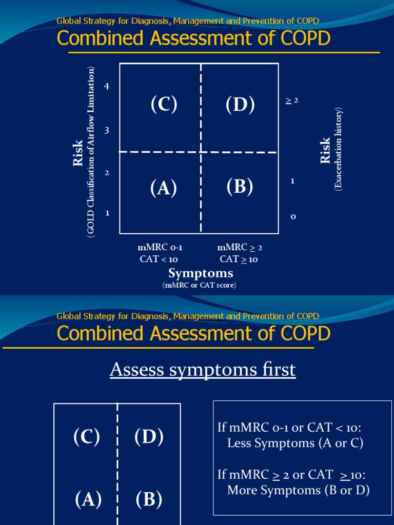COPD Assessment & Treatment Guidelines | PDF | Chronic Obstructive ...