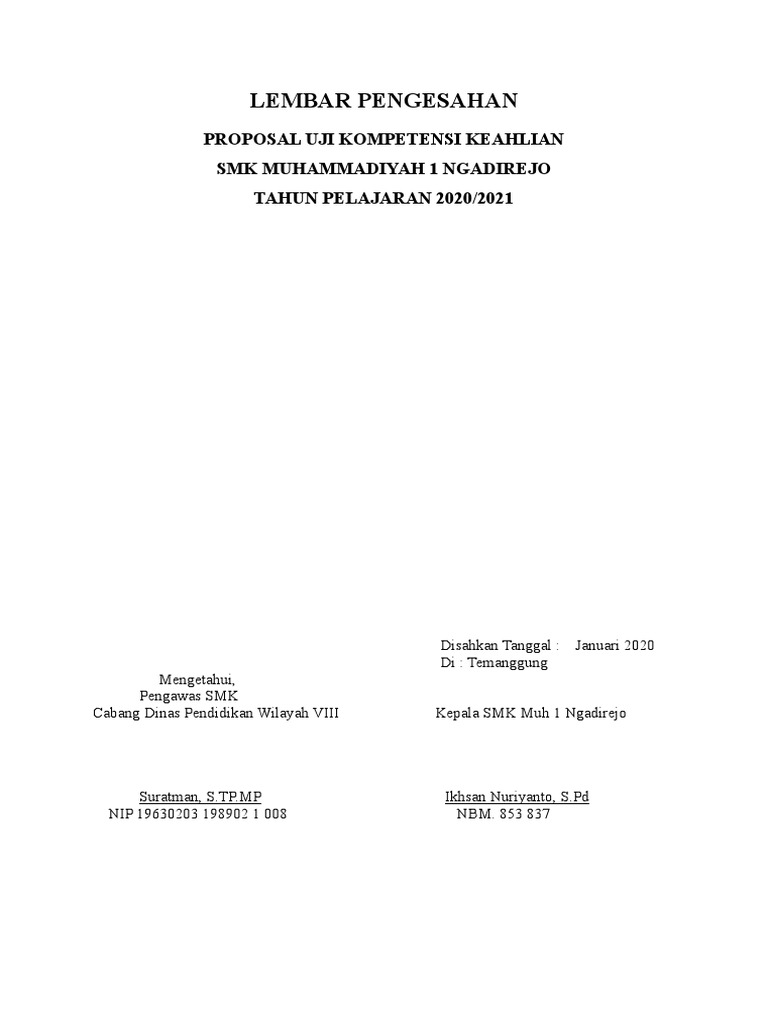 Proposal Pos Ukk Akl | PDF