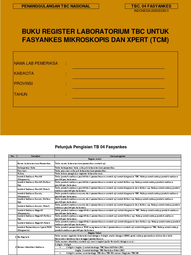 TBC.04 Fasyankes - FINAL2020 | PDF