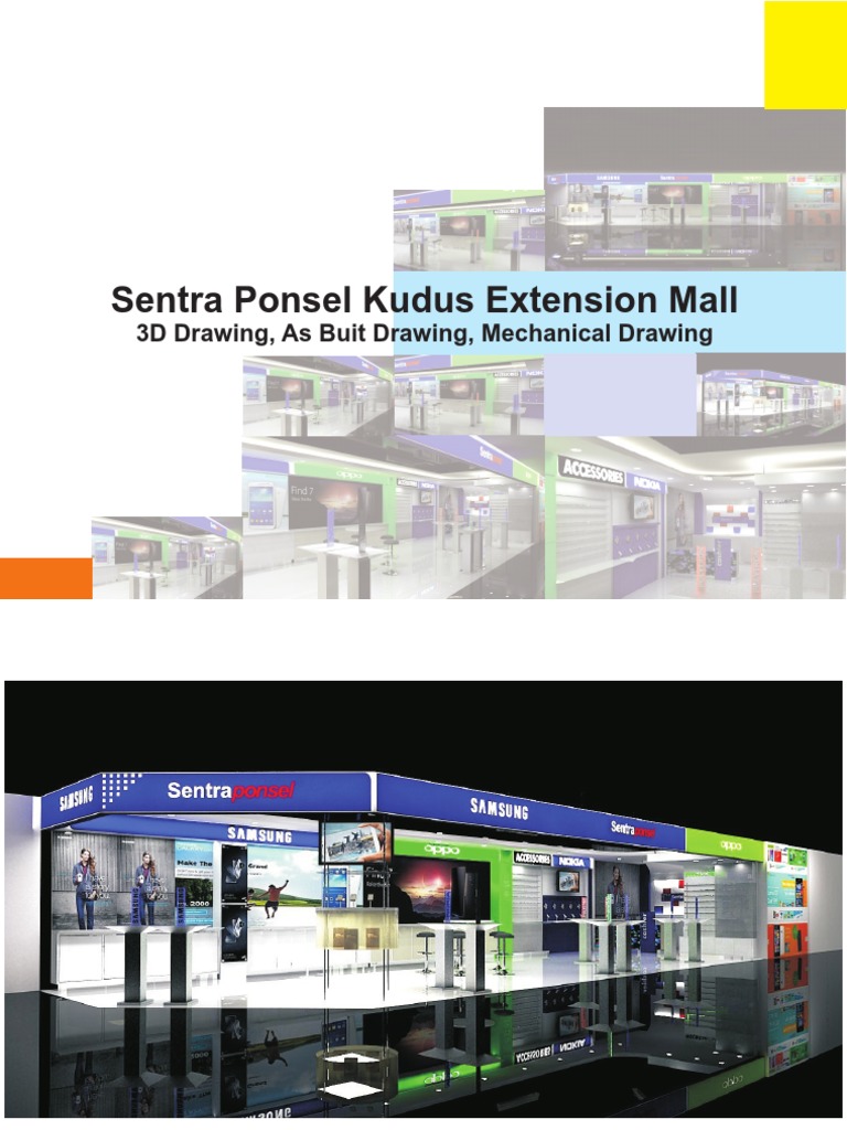 Kudus Extension Mall Architectural Drawings | PDF