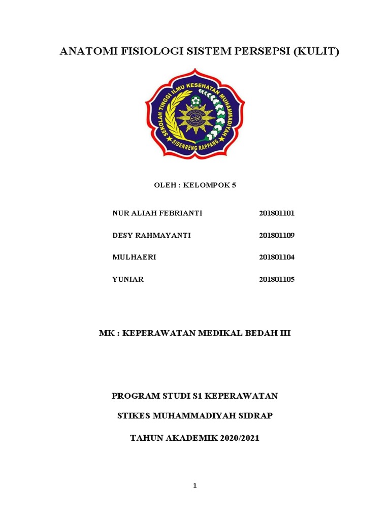 KMB 3 - KLP 5 - Anfis Kulit (Bu Jum) | PDF