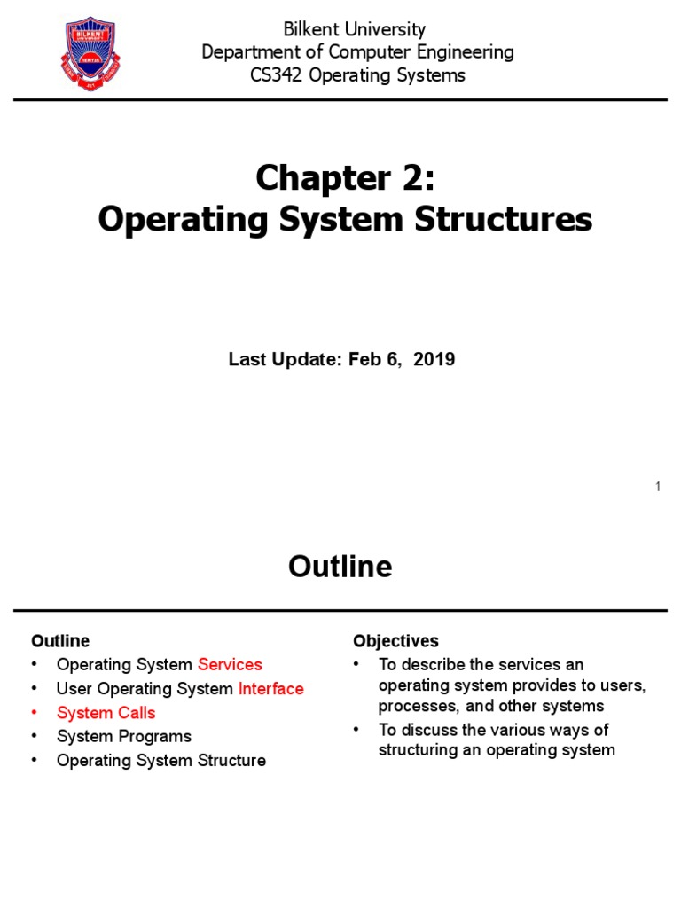 02 - Operating System Structures | PDF | Kernel (Operating System ...