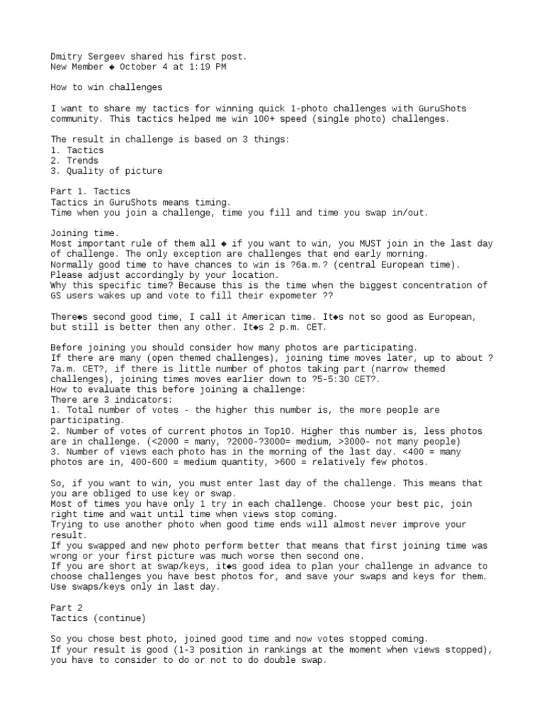 How To Win | PDF | Business