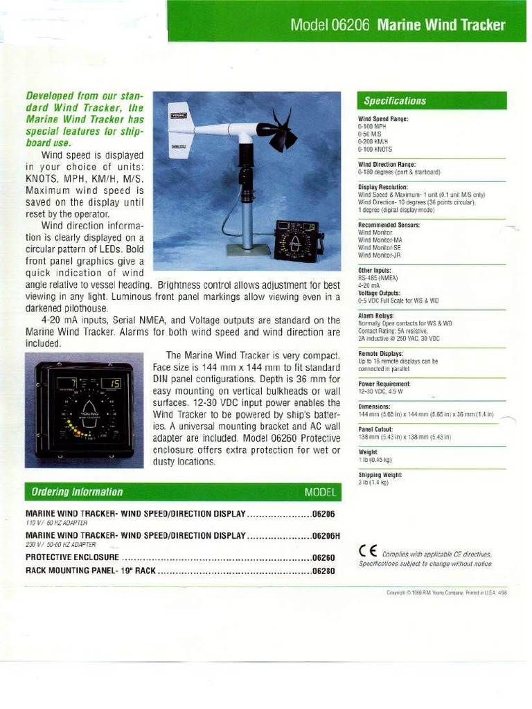 Model 06206 Wind Tracker YOUNG | PDF