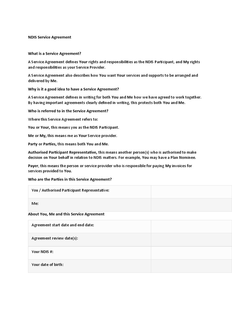 DRAFT TEMPLATE Service Agreement | PDF | Vehicle Insurance | Insurance