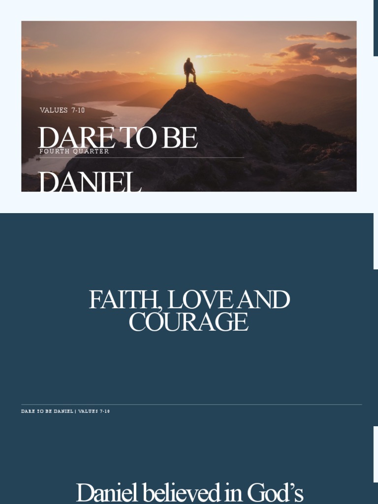No. 4 - Dare To Be Daniel | PDF