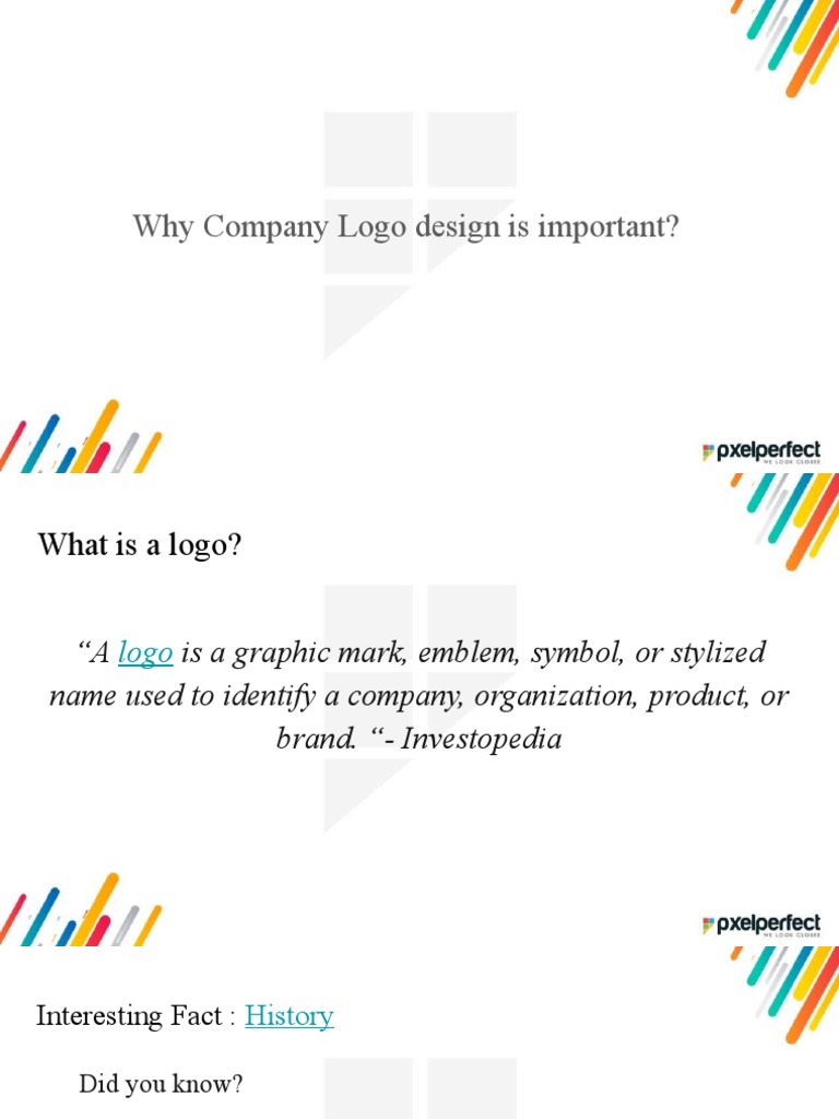 Why Company Logo Design Is Important | PDF