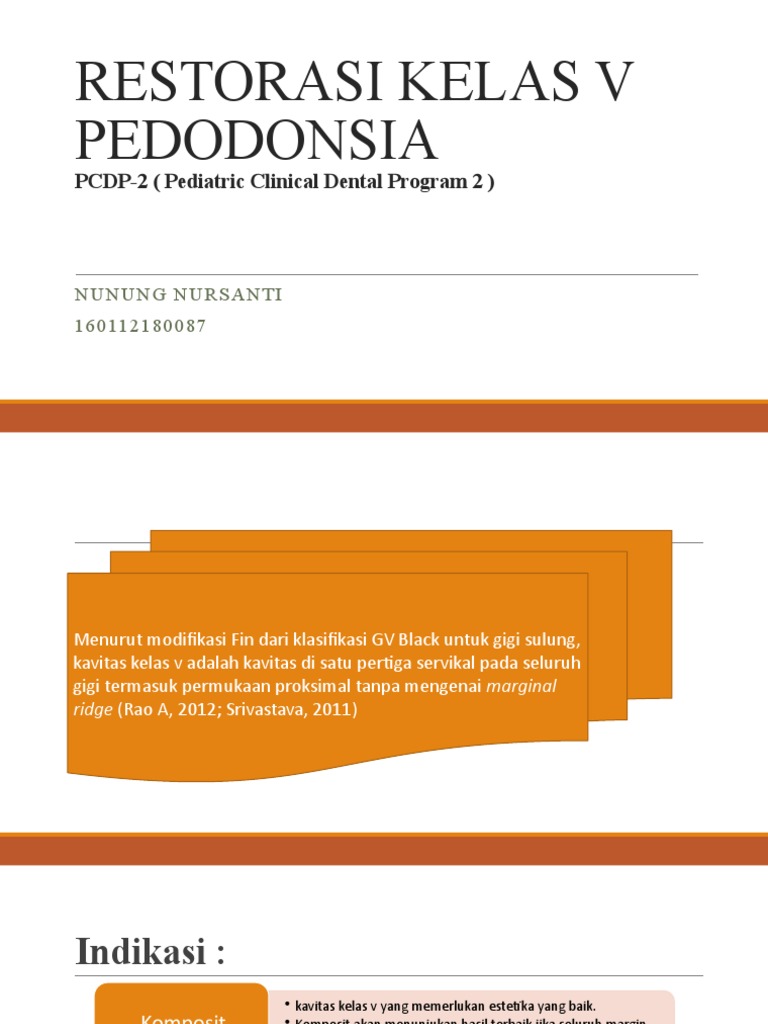 Restorasi Kls V | PDF | Teknologi & Rekayasa