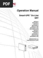 APC SRT3000 Installation Guide | PDF | Mains Electricity | Icon (Computing)