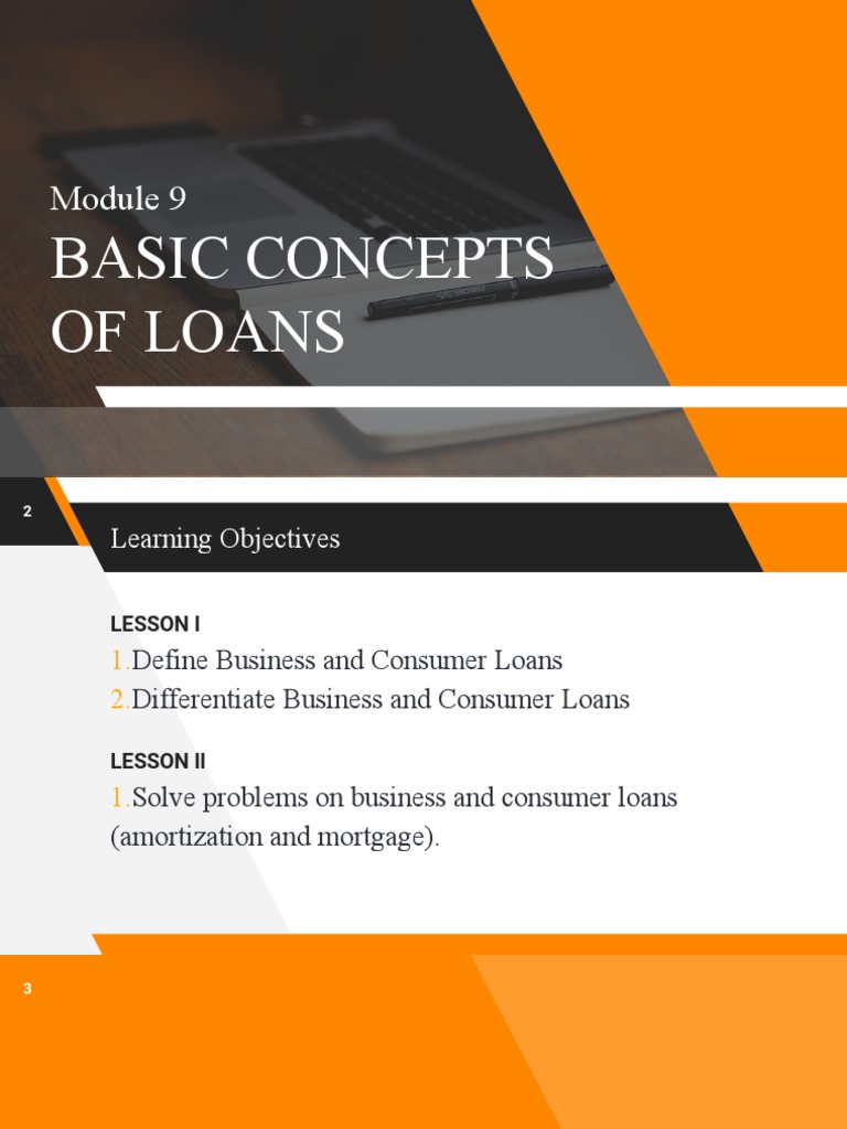The Basic Concepts of Loans | PDF | Loans | Mortgage Loan