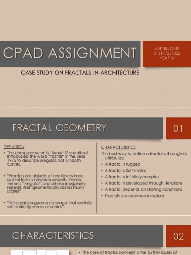 A Case Study of Fractal Geometry and Self-Similarity in the Design of ...