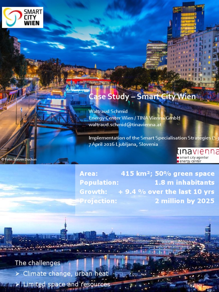 Case Study - Smart City Wien | PDF | Vienna | Renewable Energy
