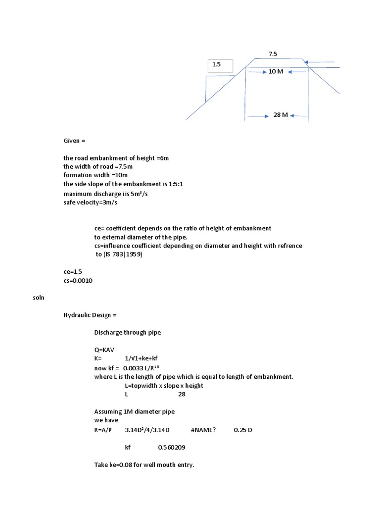 Pipe Culvert | PDF | Building Engineering | Civil Engineering