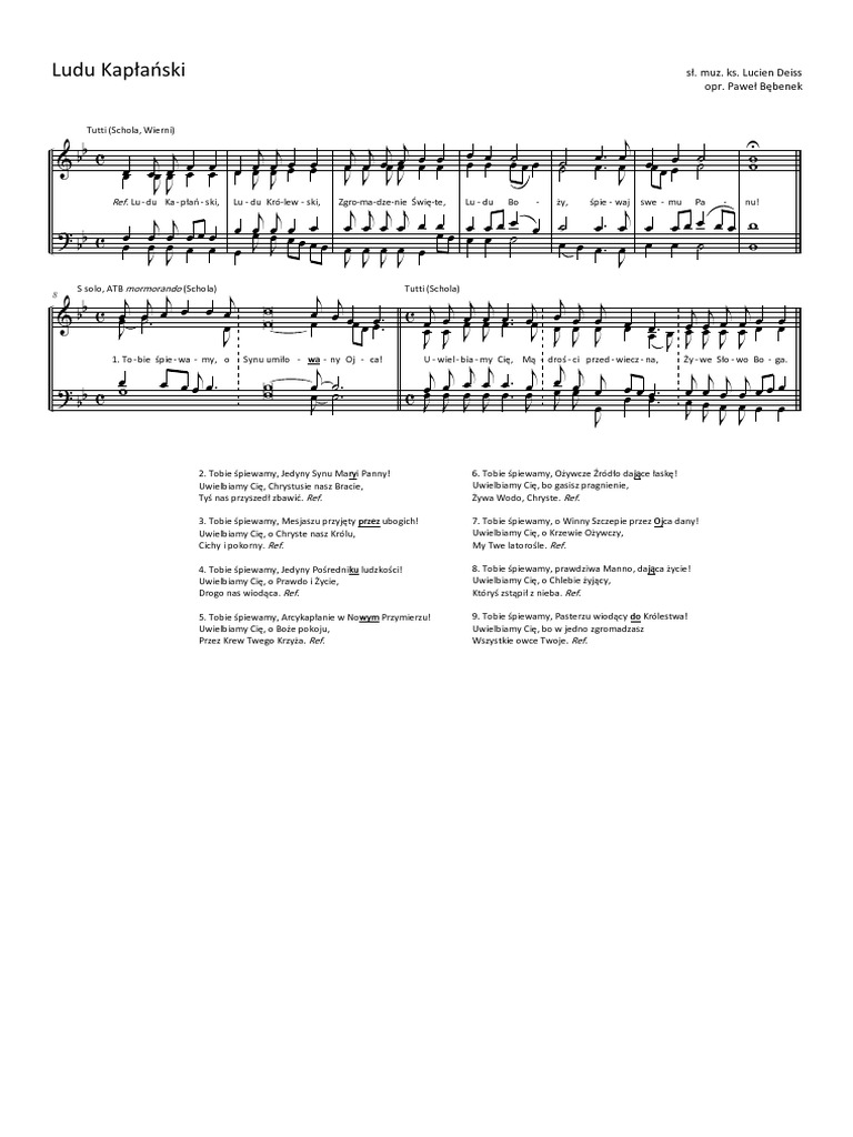 Ludu Kapłański (Bębenek) | PDF