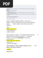 MOH Exam Model Questions for Nurses | PDF | Osteoarthritis | Arthritis