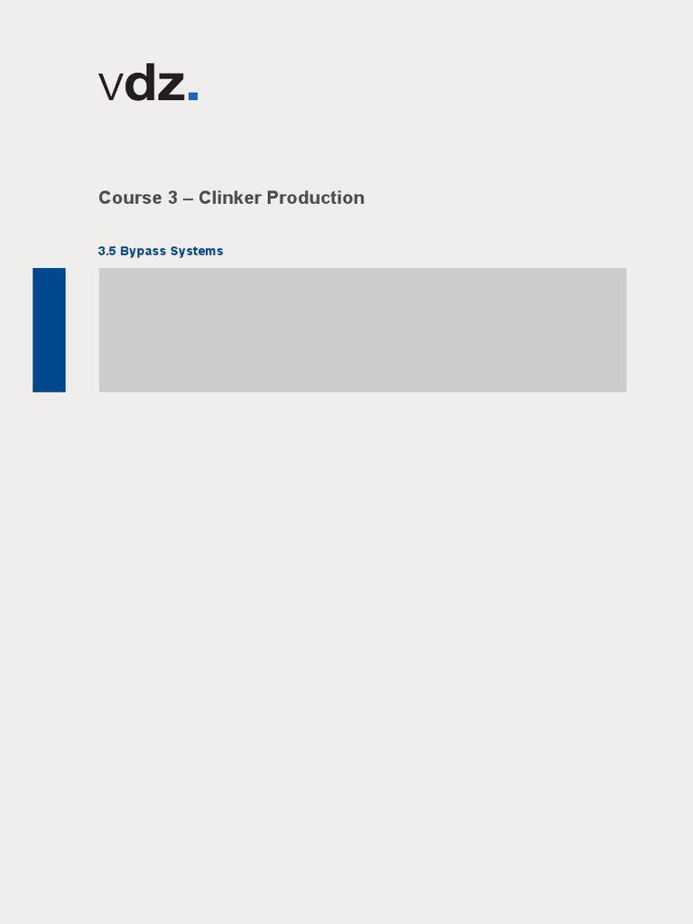 VDZ 3 5 En-Bypass Systems | PDF | Cement | Chlorine