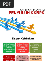 Panduan Aplikasi E-Visum Generasi 4 | PDF