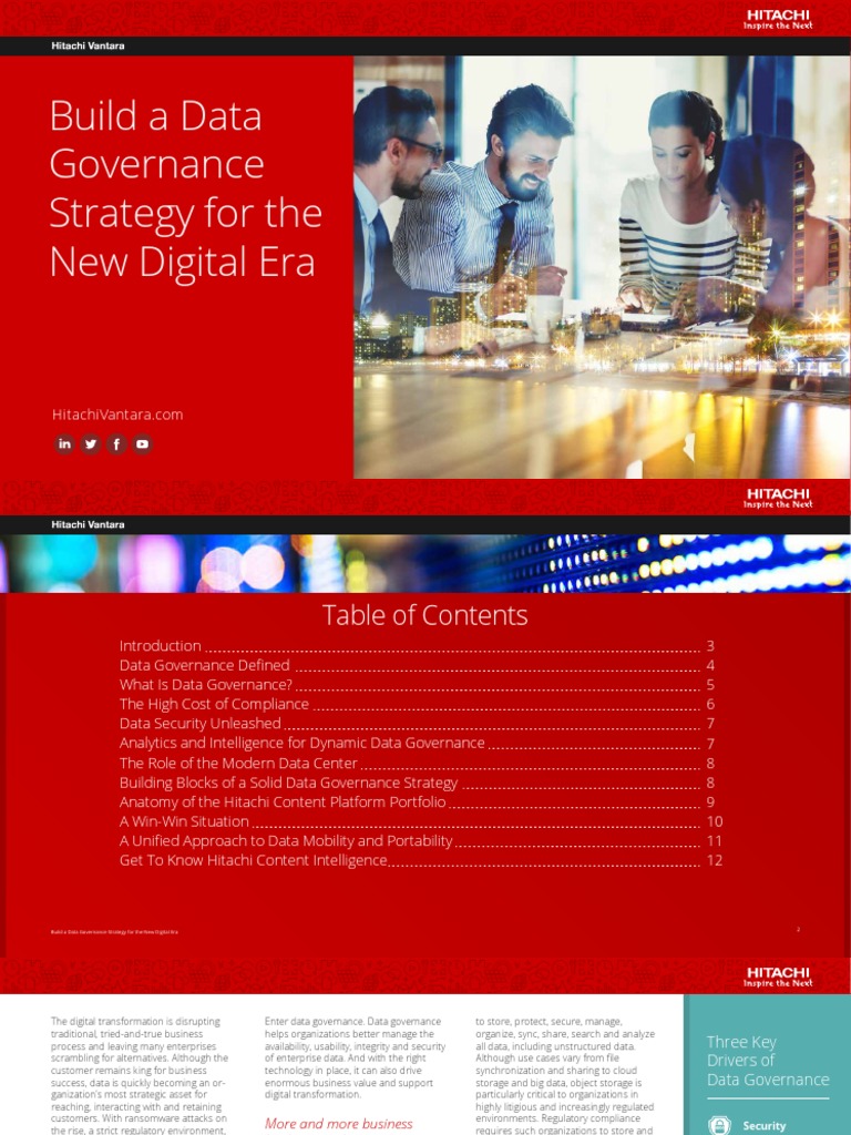 Build Data Governance Strategy For New Digital Era Ebook | PDF ...