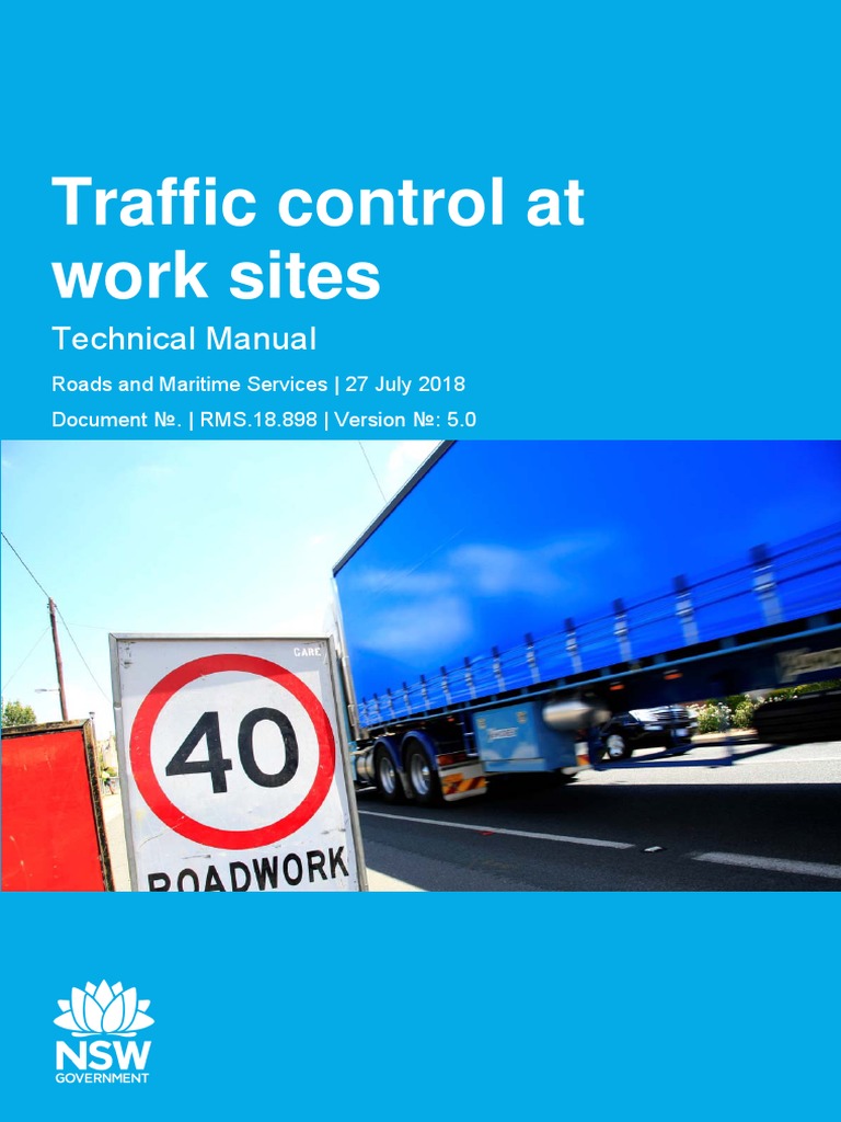 Traffic Control at Worksites Manual | PDF | Occupational Safety And ...