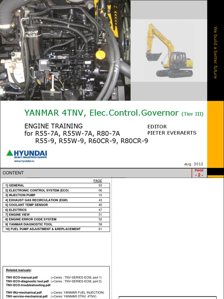 Electric Governor Yanmar Faresin | PDF | Engines | Machines