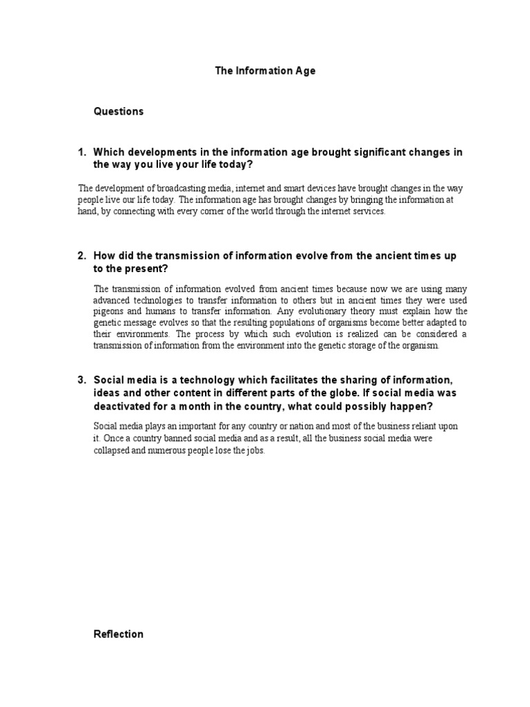 Evolution Of Information Transmission Pdf Politics