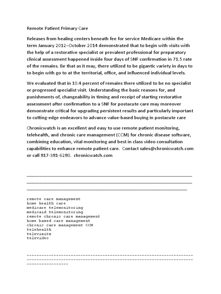 Chronic Watch WRDTXT | PDF | Business