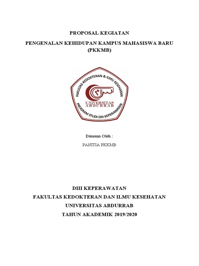 Proposal PKKMB Keperawatan | PDF