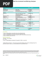 Shower Gel Formulation Guide | PDF | Glycerol | Surfactant