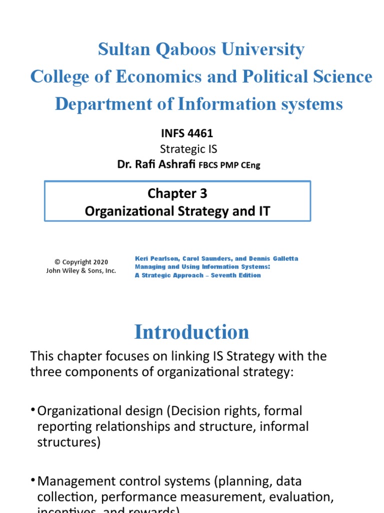 CH 03 | PDF | Organizational Structure | Computer Network