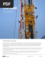 Offshore Top Drives TMS 1of2 | PDF | Electric Motor | Horsepower
