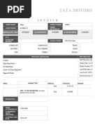Toyota Invoice | PDF | Transport | Vehicle Industry