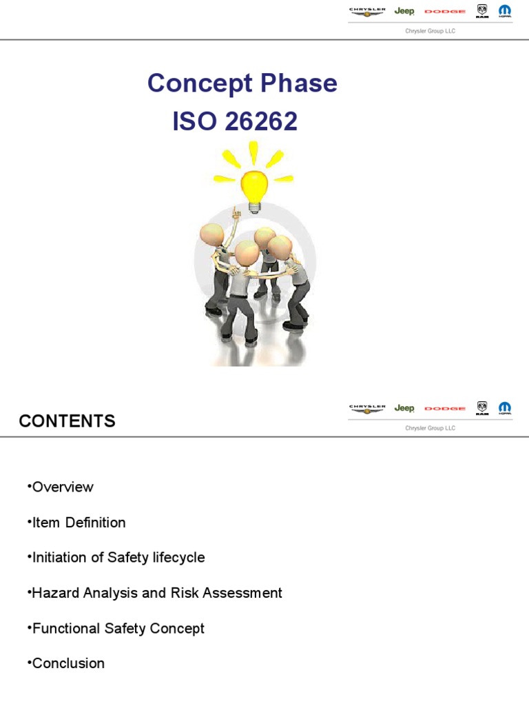 ISO 26262 Concept Phase Guide | PDF | Life Cycle Assessment | Risk