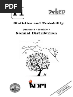 Statistics and Probability: Quarter 3 - Module 11 | PDF | Normal ...