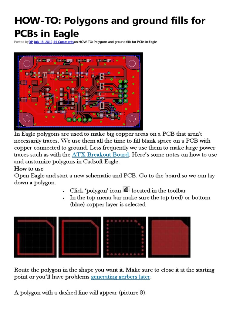 Fill PCB Line Eagle | PDF | Printed Circuit Board | Electrical Engineering