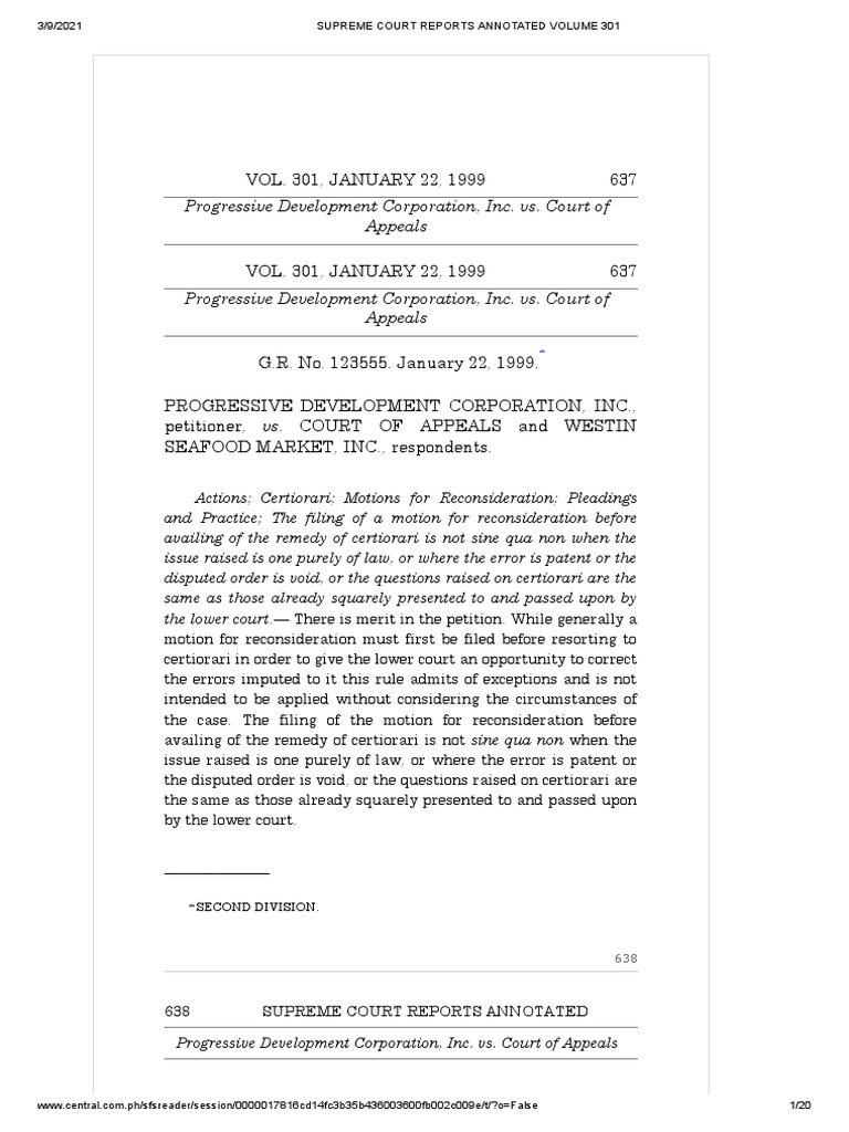 28 Progressive Development Corp V CA | PDF | Lease | Certiorari