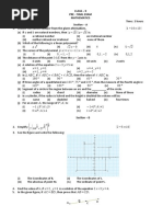 MATHEMATICS-Sample Paper | PDF | Circle | Area