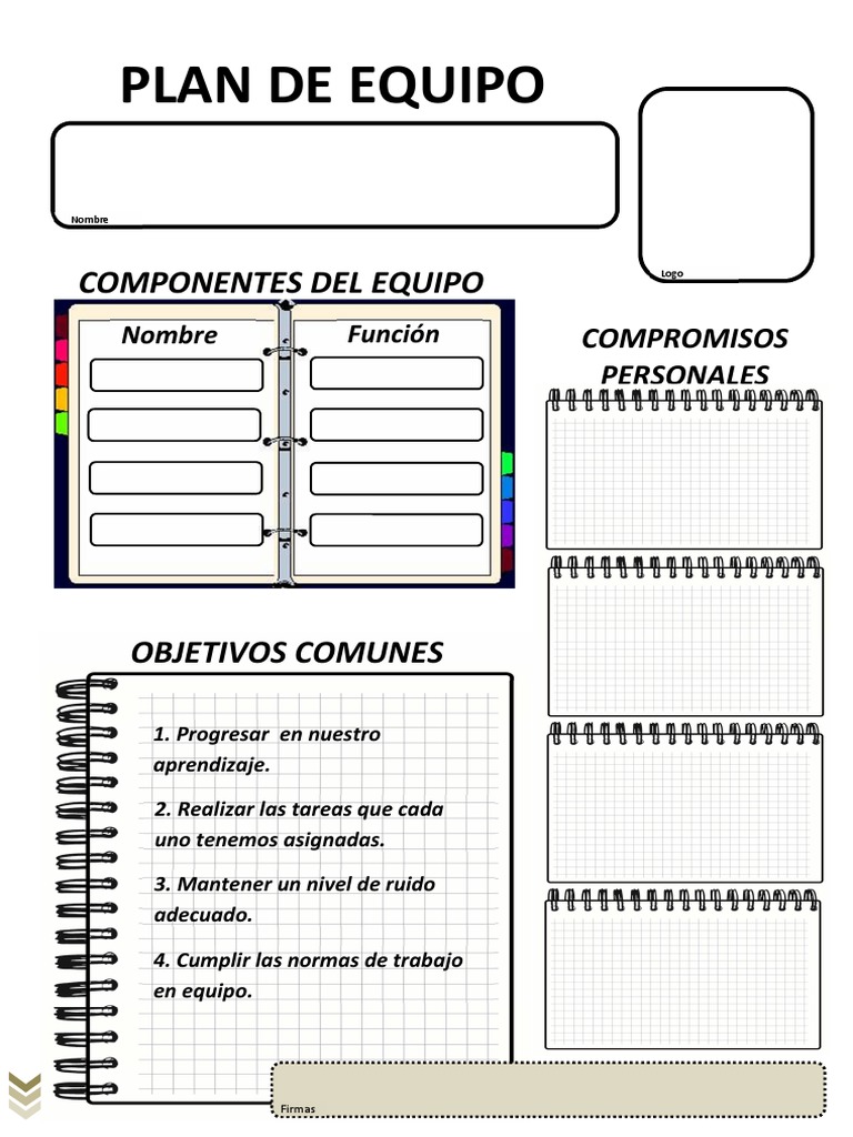 Plan de Equipo y Compromisos | PDF