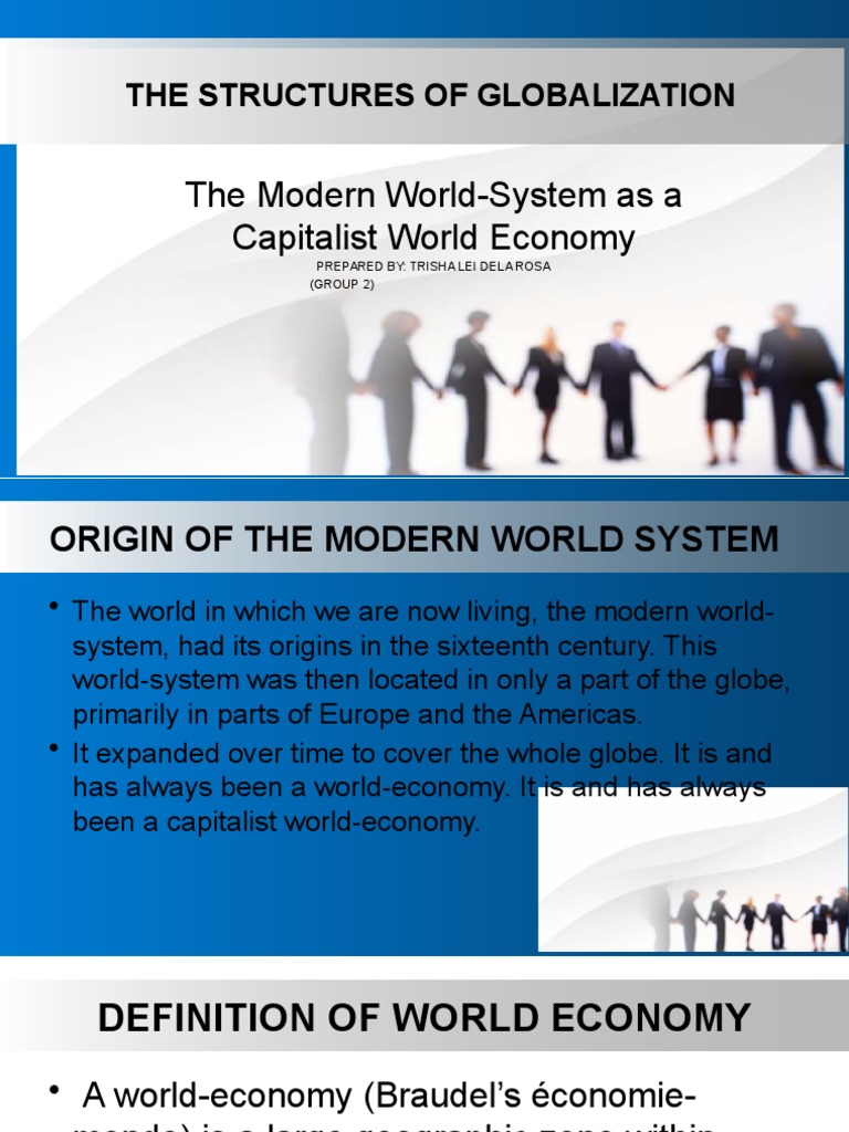 Capitalist World Economy in Globalization | PDF