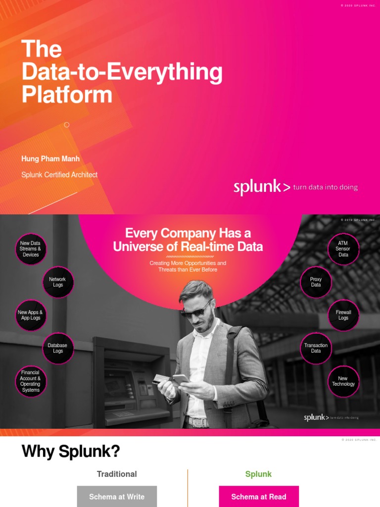 Splunk-Overview - SIEM | PDF | Analytics | Internet Of Things