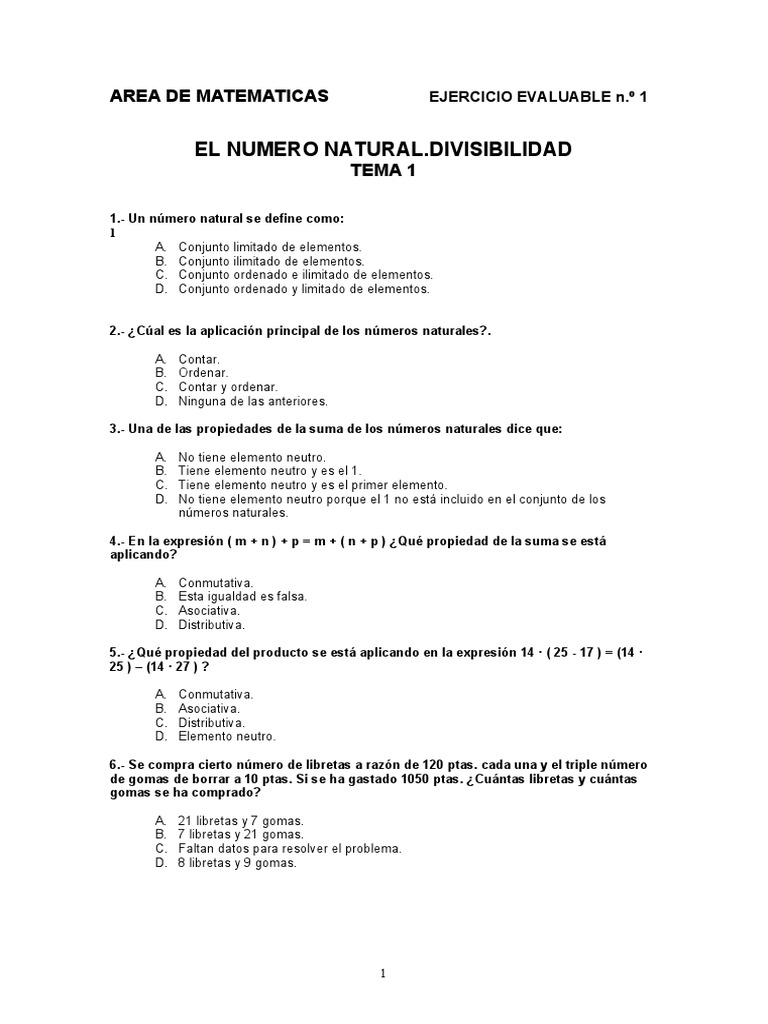 Cuaderno de Ejercicios de Matemáticas | PDF | Números | Triángulo