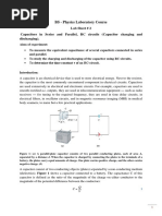 Module-2 (DC Transients) : Introduction of C and L RL Transient RC Transient RLC Transient | PDF