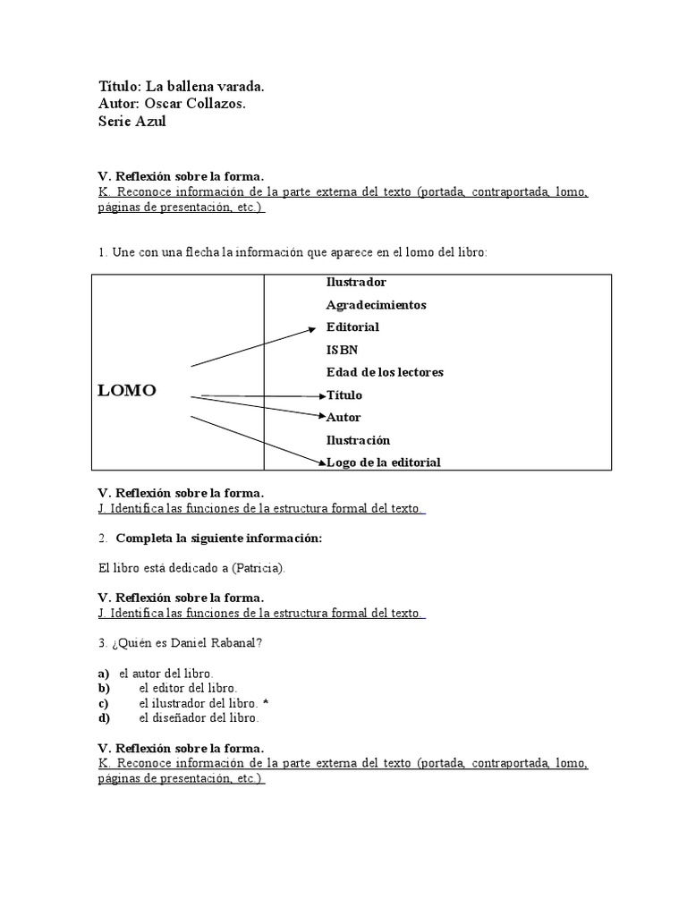 Análisis de "La ballena varada" | PDF | Mar | Narrativa