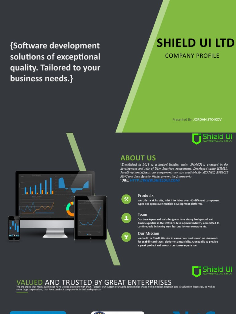 Shield Ui LTD: (Software Development Solutions of Exceptional Quality ...