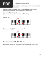 Reggae Chord Progressions | PDF | Reggae | Song Structure