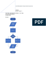 Algoritma Dan Flowchart Untuk Menghitung Luas Dan Keliling Lingkaran | PDF | Metode & Bahan Ajar