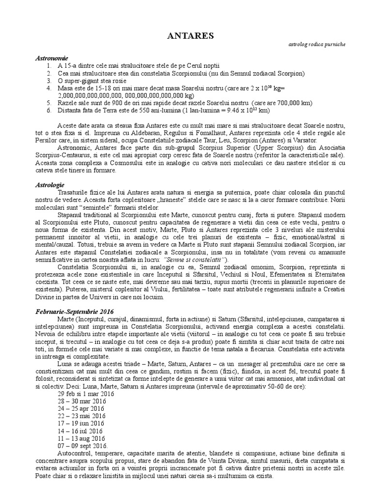 Antares | PDF