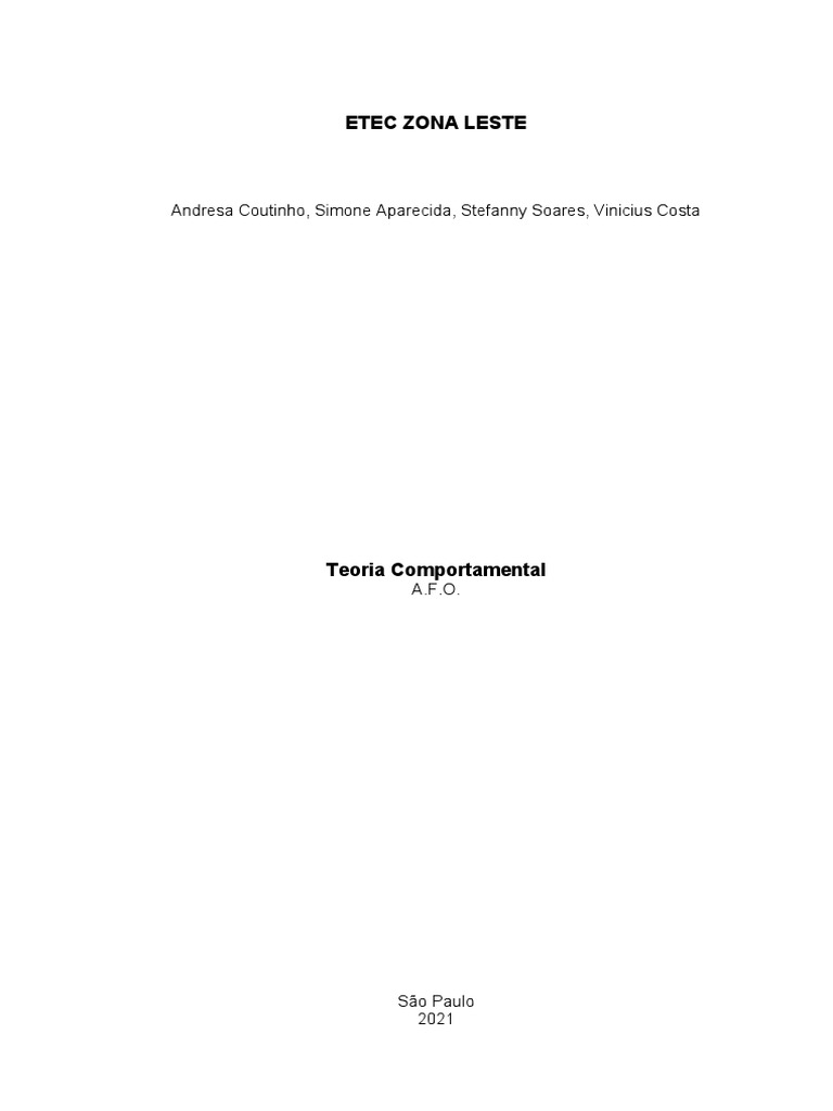 TCC - Afo | PDF