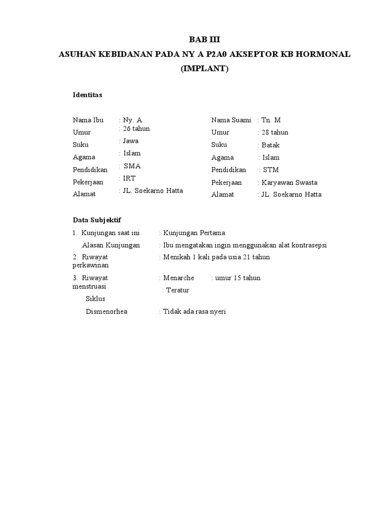 Askeb KB Resmi | PDF | Kesehatan Holistik