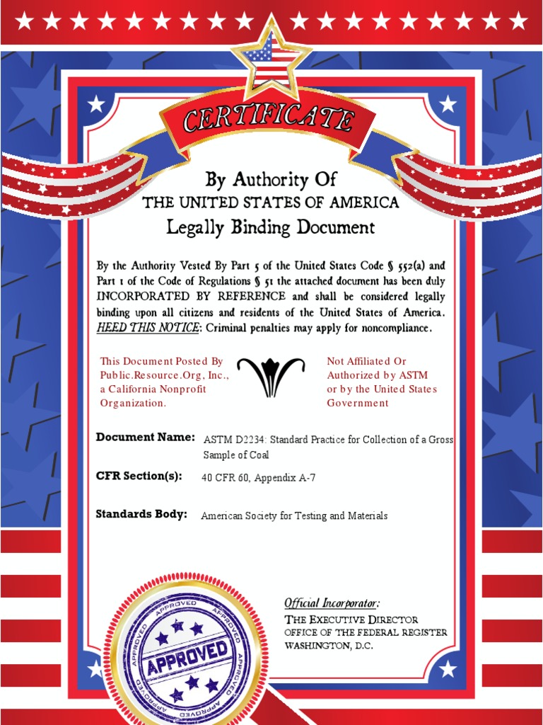 Astm d2234 1998 | PDF | Sampling (Statistics) | Variance