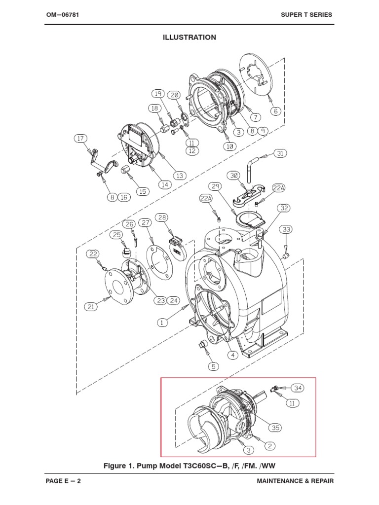 GORMAN RUPP Rotating Assembly | PDF | Washer (Hardware) | Screw